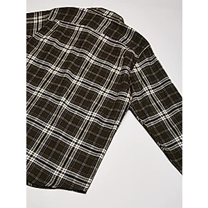 Wrangler Authentics Men's Long Sleeve Flannel Shirt, Rosin, X-Large