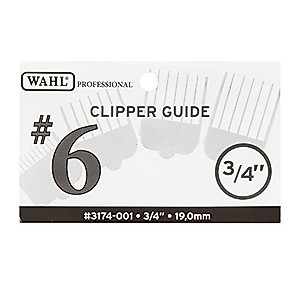 Wahl 6 Professional Attachment Comb Guide, 3/4 Inch