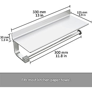 Kitchen Paper Roll Holder Paper Towel Rack Dining Table Kitchen Paper Roll Holder Vertical Paper Towel Storage Rack