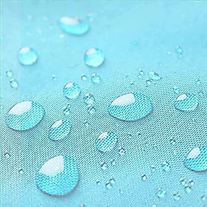 XYQSBY Swing Chair Seat/Canopy Replacement 3/2 Seater, Garden Canopy Swing Chair Cover Set Universal, 210D Waterproof UV Resistant Silver Coated Oxford Cloth (Color : Pink, Size : 195×125×15CM)