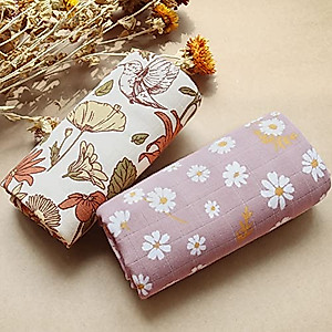 LifeTree Baby Swaddle Blankets, 3 Pack Muslin Swaddle Blankets Unisex Newborn Receiving Blanket for Boys & Girls, 70% Viscose from Bamboo & 30% Cotton, Soft, Breathable, Large 47 x 47 inches