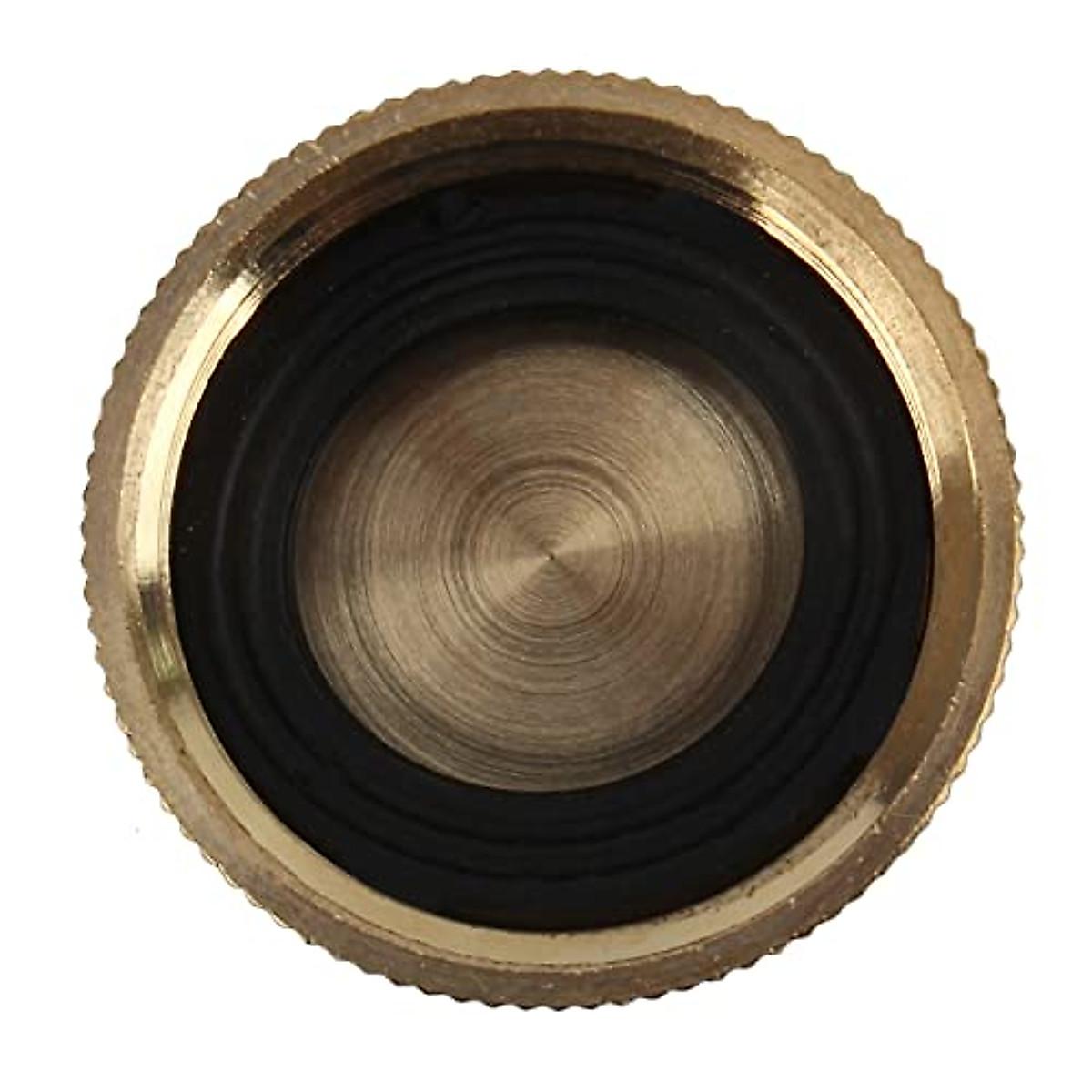 AUTOKAY Universal Solid Brass Refill 1 LB Propane Bottle Gas Tank Cylinder Sealed Protect Cap for Outdoor Camping - 6 Pack