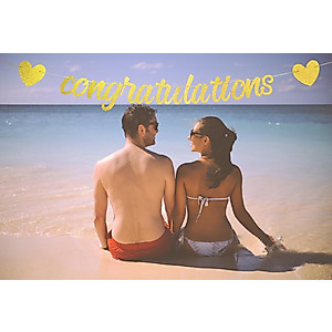 Congratulations Banner Gold Glitter Congratulations Graduation Banner Congratulations Banner Graduation 2024 Congratulations Graduation Party Decorations for College Graduation Party Decorations