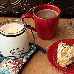 Milkhouse Candle Company, Creamery Glow Collection Scented Soy Candle: Butter Jar Candle, Apple Strudel, 16-Ounce