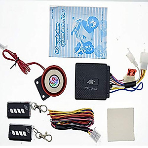 KYN 12V Motorcycle Bike Anti-Theft Security Alarm System Motorbike Scooter 125db Remote DC