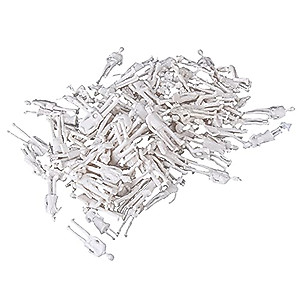 BQLZR White Unpainted Architectural 1:75 Scale Model Figures for Placed on Cakes, Railway Models, Building Models, Dioramas,6 Types of Poses,Make of Light Plastic