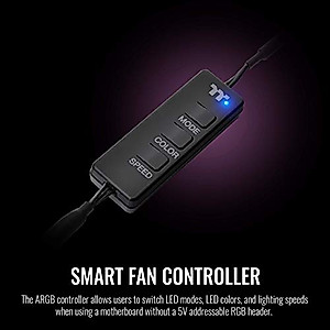 Thermaltake TH240 ARGB Snow Edition AM5/AMD/Intel LGA1200 Ready All-in-One Liquid Cooling System 240mm High Efficiency Radiator CPU Cooler CL-W301-PL12SW-A, White