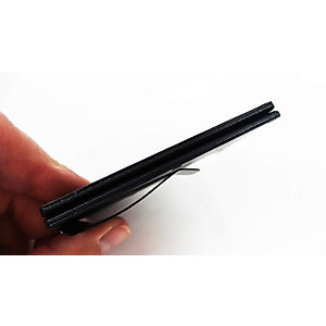 Mandalorian Engraved Metal RFID Blocking Tactical Minimalist Wallet w/Money Clip