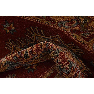 Unique Loom Sahand Collection Traditional Geometric Classic Red Runner Rug (2' 7 x 6' 7)