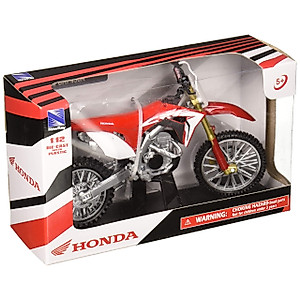 New-Ray NewRay 1: 12 Motorcycles - Honda CRF450R (Red) Diecast Vehicles