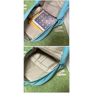 Kawaii Backpack Aesthetic Backpacks Back to School Supplies Aesthetic School Supplies for Teen Girls Women Mochila (Green)