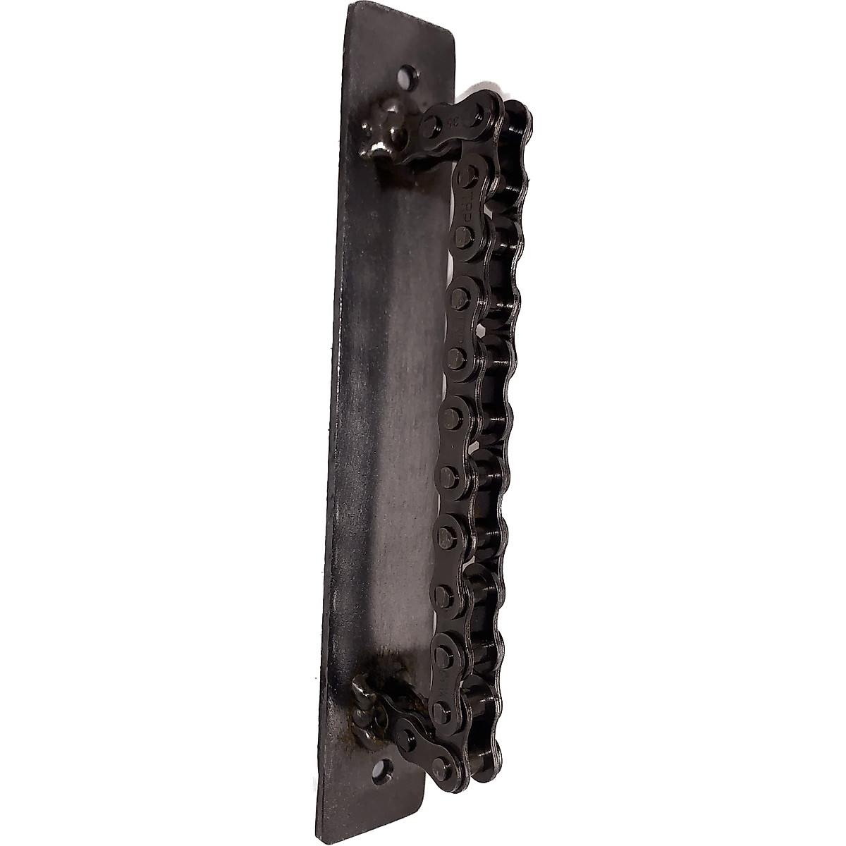 Bike Chain Drawer Pull Or Cabinet Handle Square (3, Black)