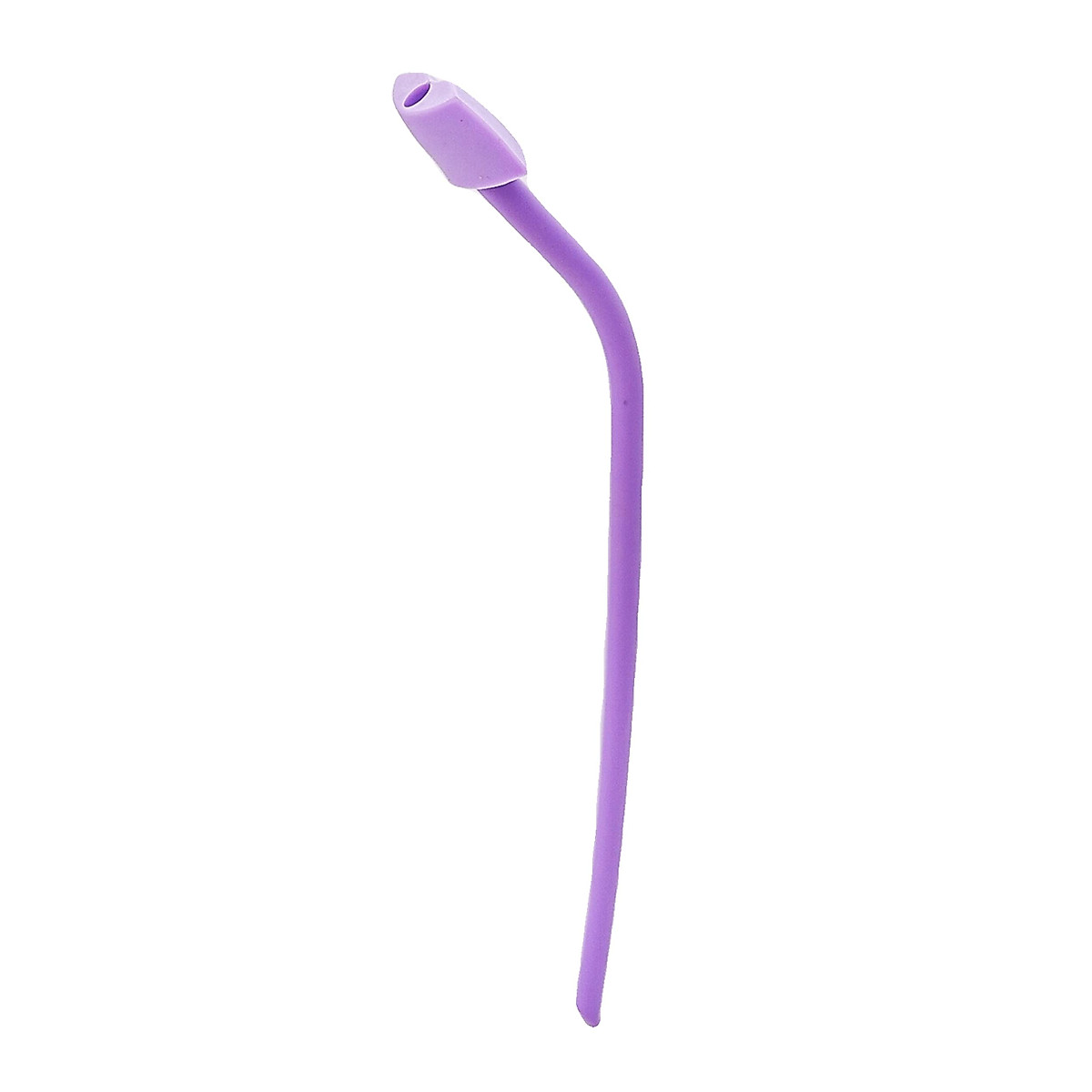 LipSip. Sip from a Straw Without pursing Your Lips to Help Prevent Lip Lines & Wrinkles. Includes Detachable LipSip, Reusable Silicone Straw & Cleaner. BPA-Free Dishwasher Safe Ecofriendly (Lavender)