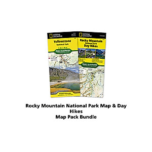 Rocky Mountain Day Hikes and National Park Map [Map Pack Bundle] (National Geographic Trails Illustrated Map)