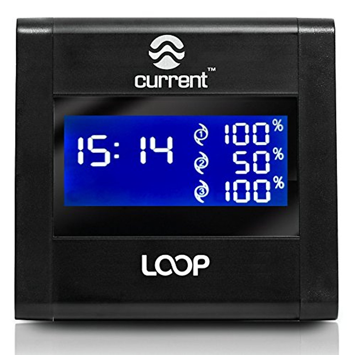 CURRENT USA 36-48" Inch Orbit Marine IC LED Saltwater Reef Marine Aquarium Light | 24 Hour IR Lighting & eFlux Wave Pump Control | Adjustable Color Spectrum for Fish Tank (4106)