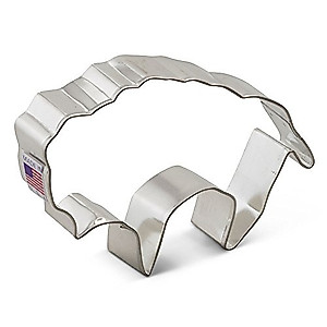 Buffalo Cookie Cutter 4.75" Made in USA by Ann Clark
