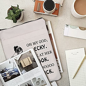 MAOFAED Oh My God Becky Look at Her Book It is Soooo Thick Funny Book Sleeve for Book Lover Gift Book Protector (oh My god pecky)