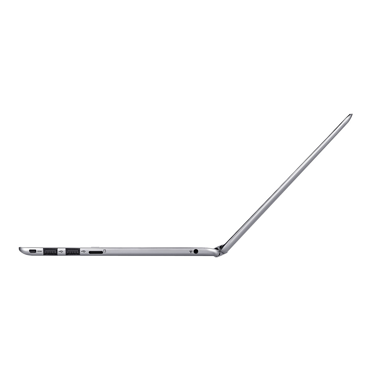 ASUS C100PA-DB01 Chromebook Flip 10.1" Touchscreen Laptop (Quad Core, 2GB, 16GB SSD) - Aluminum Chassis,Silver