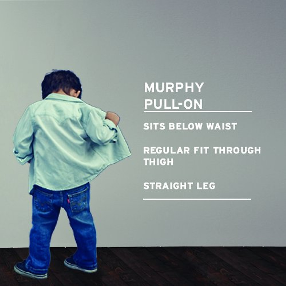 Levi's Baby Boys' Little Straight Fit Jeans, Vintage Sky, 3M