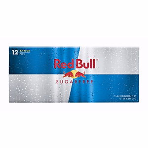 Red Bull Sugar Free, 8.4-Ounce Cans 2 pack of 12 (total count 24)