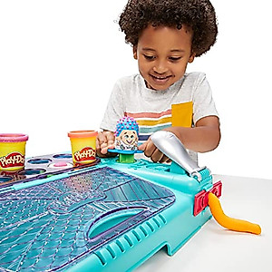 Play-Doh Set On The Go Imagine and Store Studio, with 30 Tools and 10 Cans of Modeling Compound, Travel Toys for 3 Year Old Girls and Boys and Up, Non-Toxic