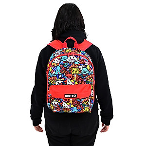 BRITTO Romero 15" Polyester Twill Backpack, Best Friends