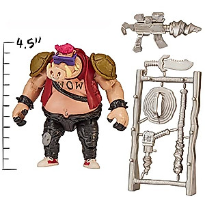 Teenage Mutant Ninja Turtles: Mutant Mayhem 4.5” Bebop Basic Action Figure by Playmates Toys