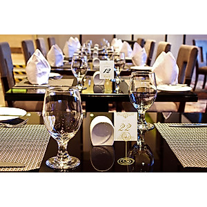 20 Pack Table Number Holders Place Card Holder Photo Picture Holder for Wedding, Birthday Party