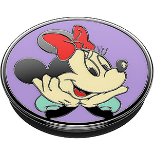 PopSockets: Phone Grip with Expanding Kickstand, Pop Socket for Phone - Enamel 80s Mickey