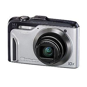 Casio Exilim EX-H20G 14 MP, 10x Optical Zoom Compact Digital Camera (Silver)