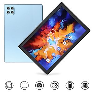ICRPSTU 2 in 1 Tablet, 4GLTE 5G Dual WiFi Tablet Computer Front 8MP Rear 20MP 1920x1200 IPS Display for Home for Android 11 (#1)