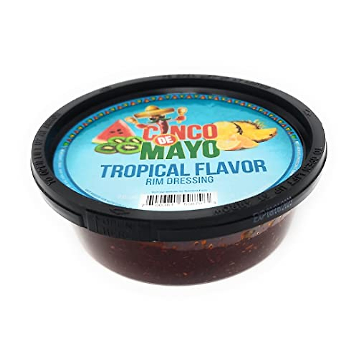 Cinco de Mayo Tropical Rim Dip Cocktail Rim Dressing (1 x 7.6 oz. Container)