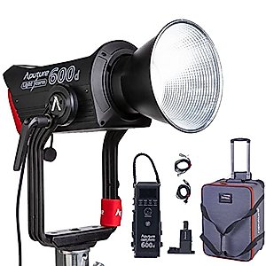 Aputure LS 600D Light Storm LED Light Daylight 5600K 600W Power,100,000Lux @1m with Lighting FX,Support App Control
