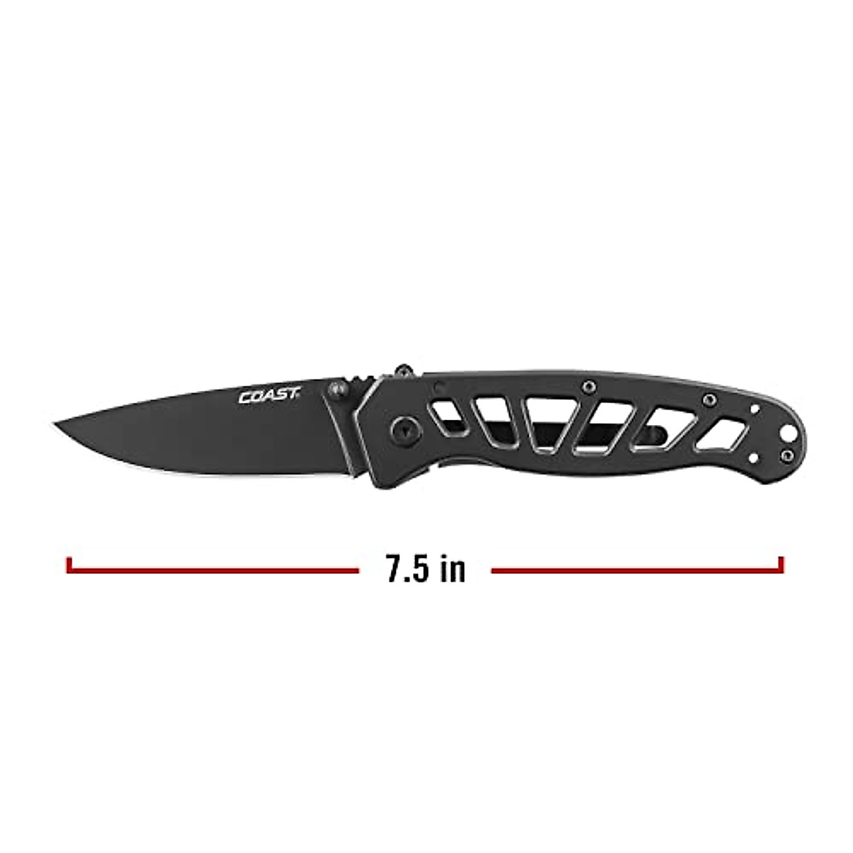 Coast® FDX302 Double Lock™ Folding Knife with 3" Stainless Steel Blade