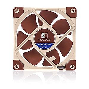 Noctua NF-A8 5V PWM, Premium Quiet Fan with USB Power Adaptor Cable, 4-Pin, 5V Version (80mm, Brown)