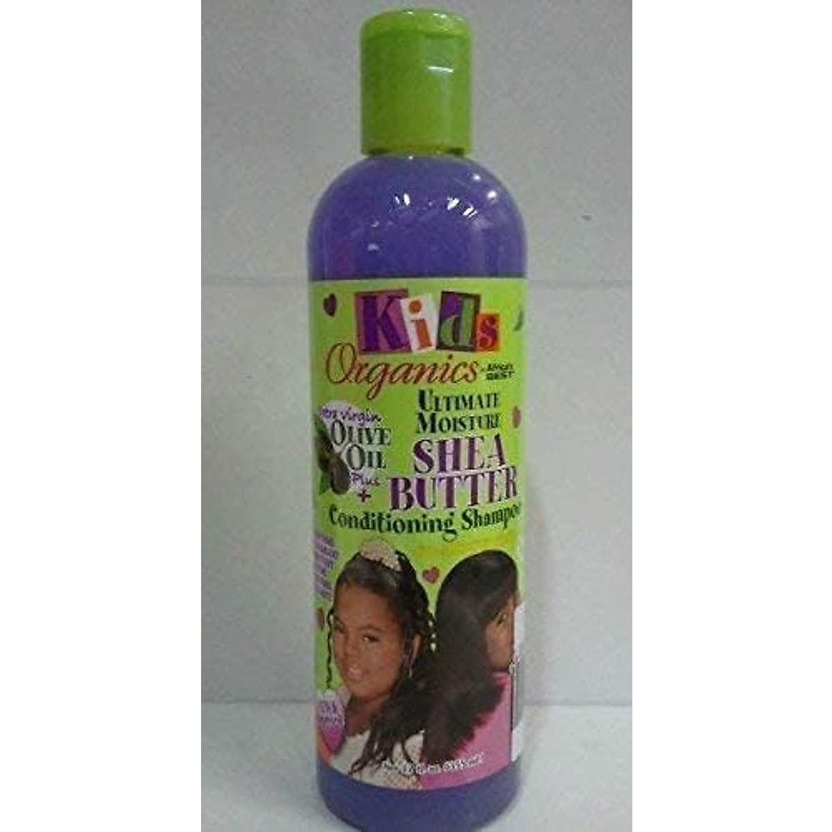 Kids Originals by Africa's Best Ultimate Moisture Shea Butter Shampoo, Healthy Boost of Moisturizers That Soften, Condition and Detangle Hair, Removes Build up, 12oz