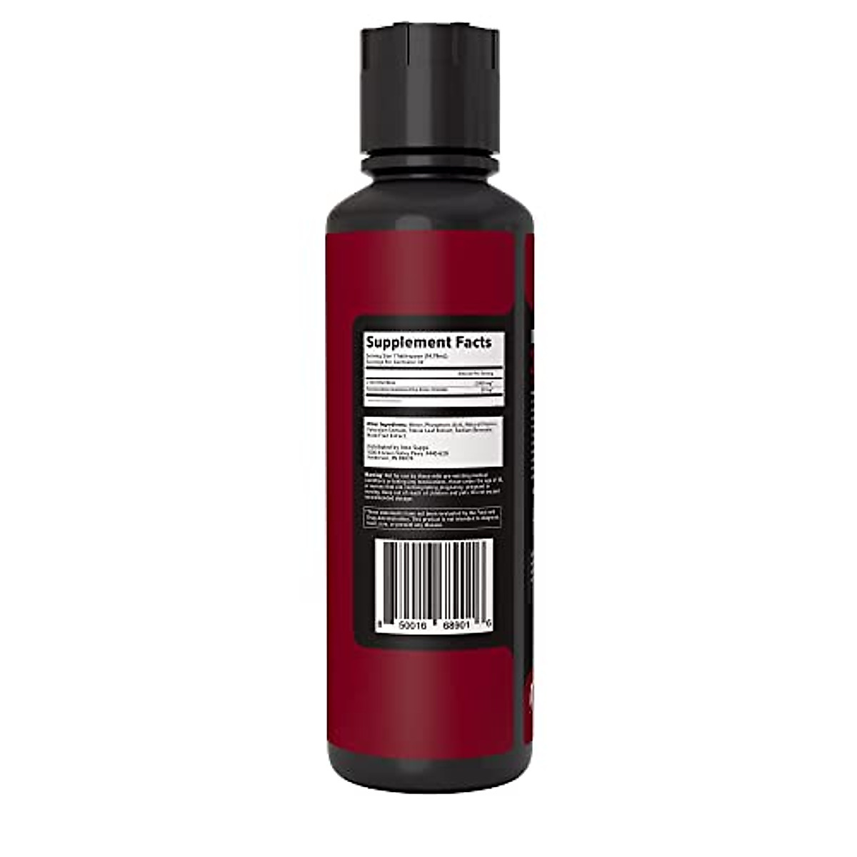 InnoSupps Volcarn 2000 - Advanced Fat Burning Liquid | L-Carnitine, GBEEC, Boost Energy, ATP Enhancer | Caffeine Free, No Artificial Sweeteners | 32 Servings (Candy Peach Rings)