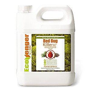 EcoVenger by EcoRaider Plant Extract Based Bed Bug Killer 1 Gallon, Child & Pet Safe, Fast Kill 100% + Kills Eggs and The Resistant, Extended Residual Protection, Plant Extract Based & Non-Toxic