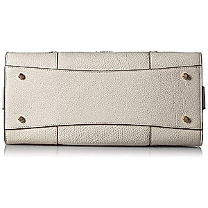 Coach Crossgrain Leather Mercer Satchel Purse - #F37167 - Chalk
