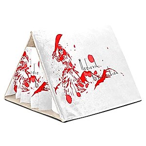 Y-DSIWX Guinea Pig House Bed, Rabbit Large Hideout, Small Animals Nest Hamster Cage Habitats Skull