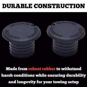 Roadmaster 210 Reciever Inserts for 1-1/2 Inch Inner Diameter Round Tubes - 1 Pair