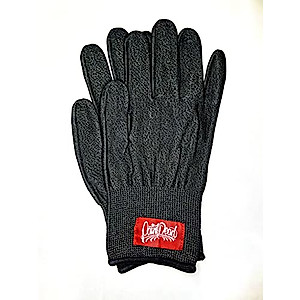 PID PROSERIES PROGLOVE HD Black Pair of Vinyl Wrap Gloves (Large)