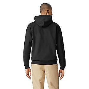 Gildan Adult SoftStyle Hoodie Sweatshirt, Style GSF500, Black, Medium