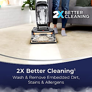 BISSELL Revolution HydroSteam Pet Carpet Cleaner, 3432, Upright, Multi