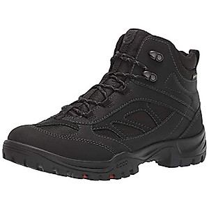 ECCO Men's Xpedition III GORE-TEX Mid Cut Boot, Black/Black, 46 M EU (12-12.5 US)