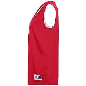 Augusta Sportswear womens Augusta Ladies Reversible Wicking Tank Sleeveless, Red/White, Large US