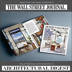 AquaTeak The Original Nila Large Size Teak Laundry or Storage Hamper