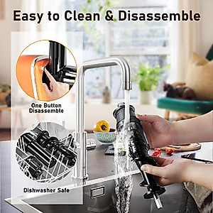 Cold Press Juicer, Fezen Juicer Machines Vegetable and Fruit Masticating juicer High Juice Yield/Two Modes/Quiet Motor With Reverse Function/Dishwasher Safe, Ideal Gift for Home