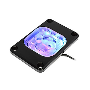 XSPC RayStorm Edge CPU Water Block, AMD/AM4/AM5, Addessable RGB, Black