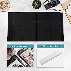 Mublalbum Leather Photo Album 4x6 600 Photos Large Capacity Picture photo Book with 600 Horizontal and Vertical Pockets for Baby Wedding Anniversary Family (White)